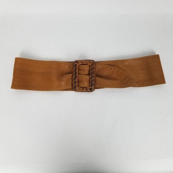 Accessories | Vintage Camel Color Leather 3 Belt Very Cool | Poshmark